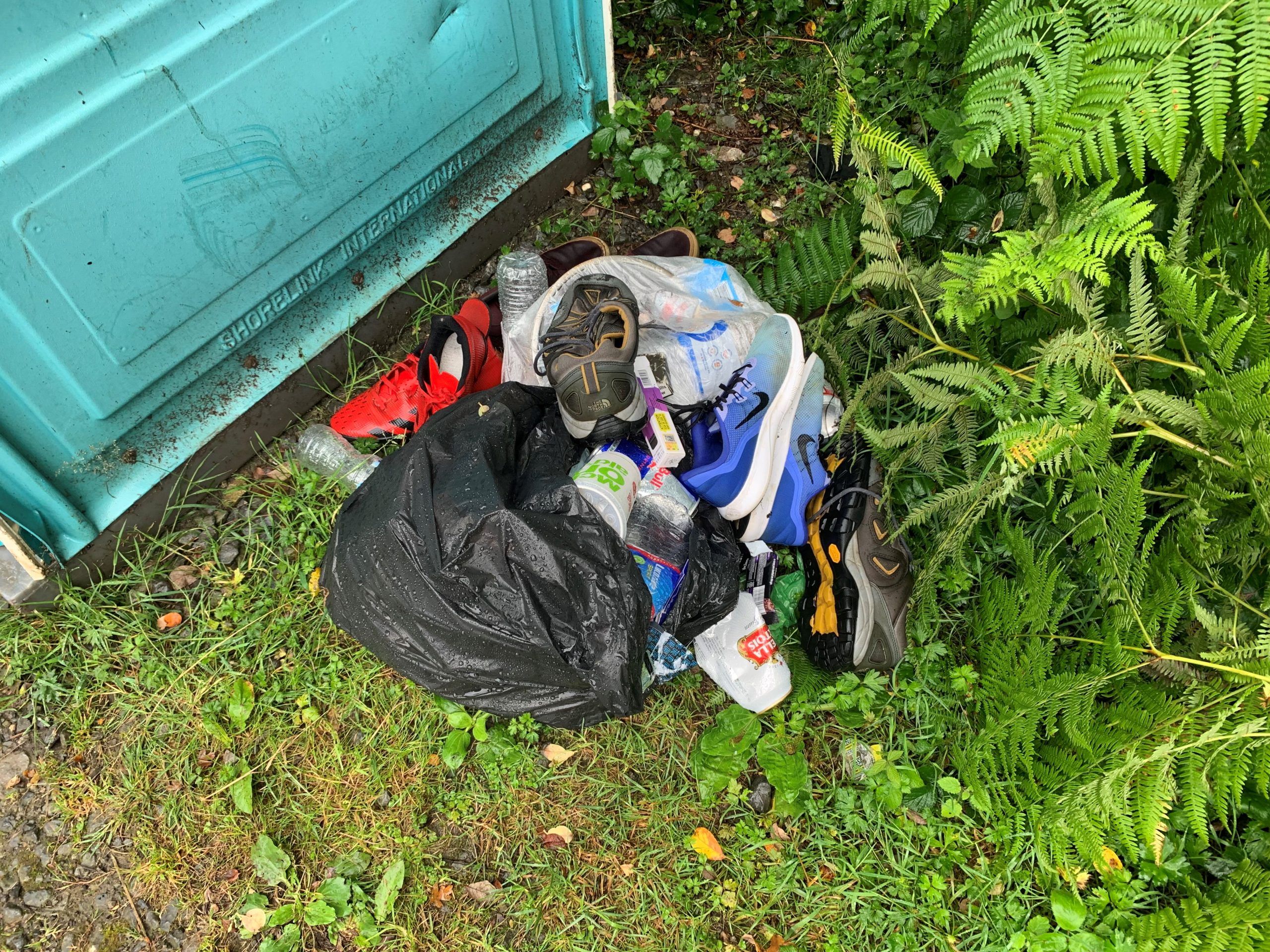 Litter at Dinas Rock: PLEASE take it with you!! – South Wales Outdoor ...